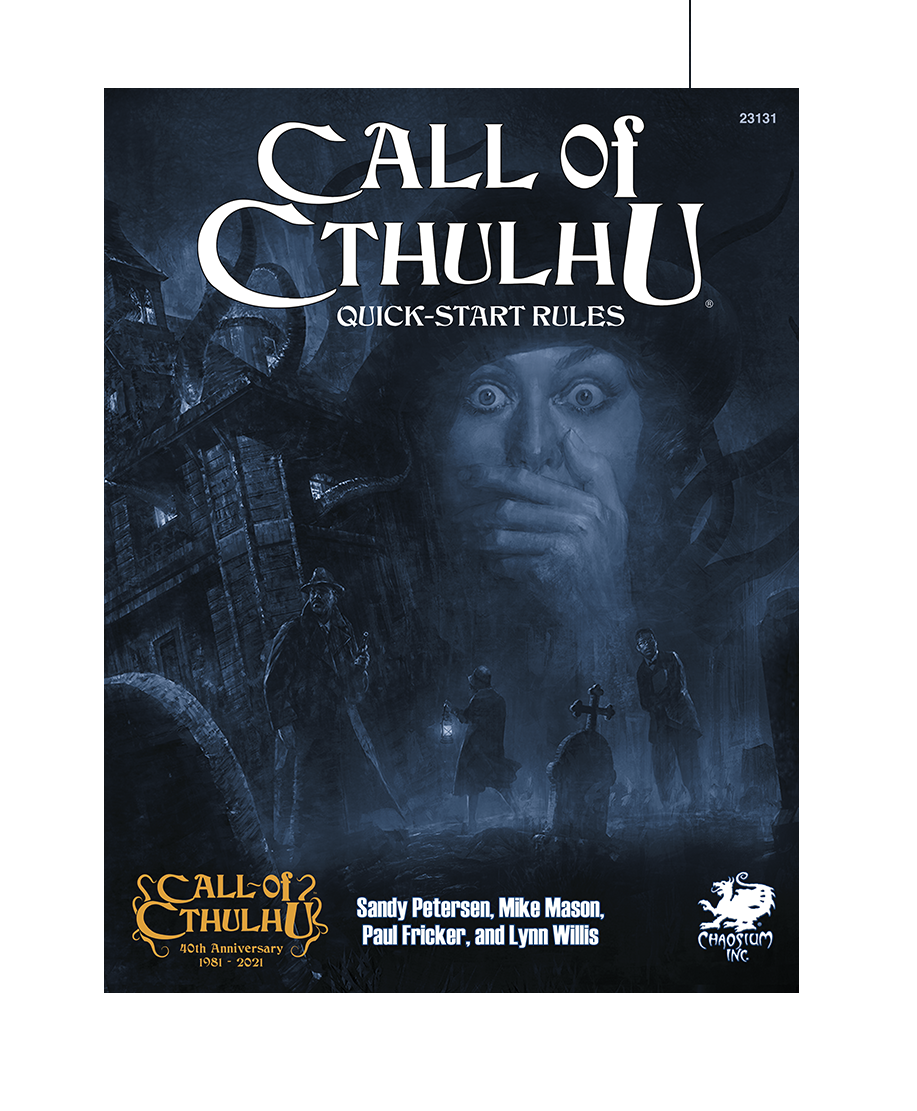 Call of Cthulhu 7th Edition RPG FREE QUICKSTART | Paladins Game Castle
