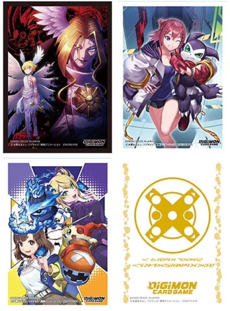Digimon TCG: Official Sleeves (2025) Set 1 | Paladins Game Castle