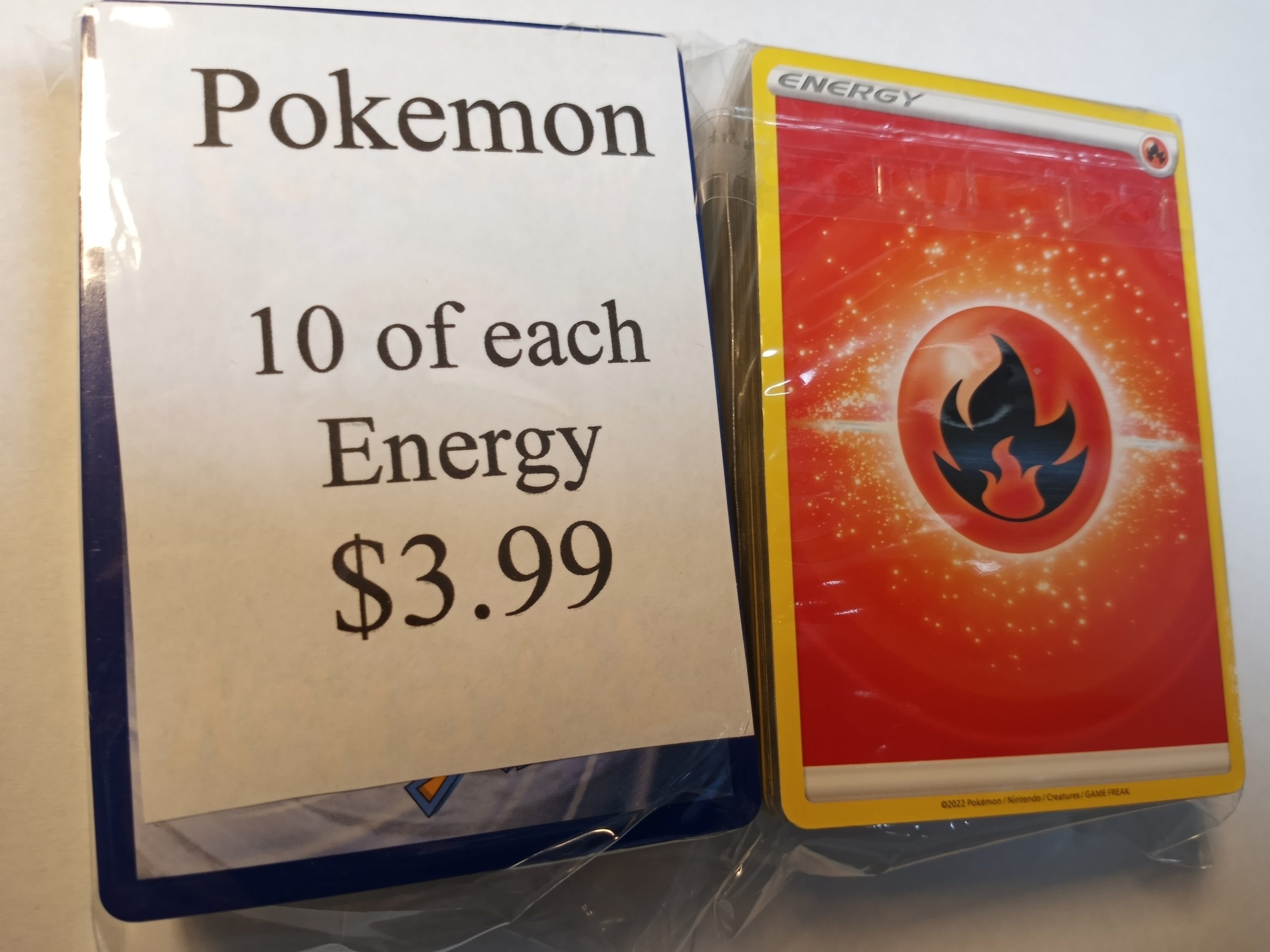 Pokemon Energy Pack | Paladins Game Castle