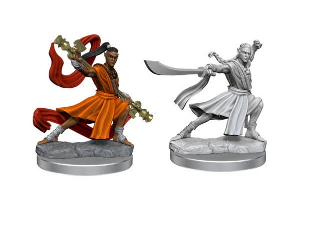 D&D Frameworks: W01 Elf Monk Male | Paladins Game Castle