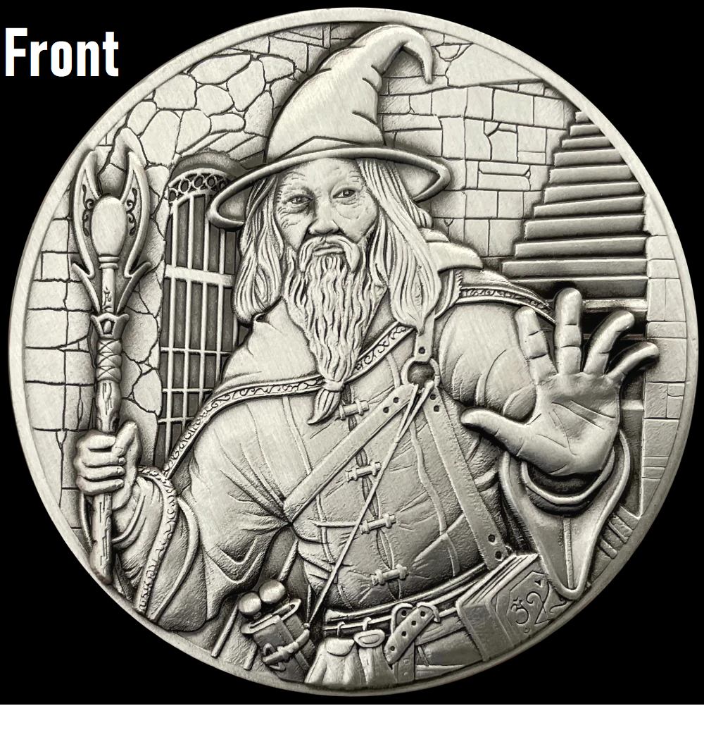Goliath Coin - Wizard | Paladins Game Castle