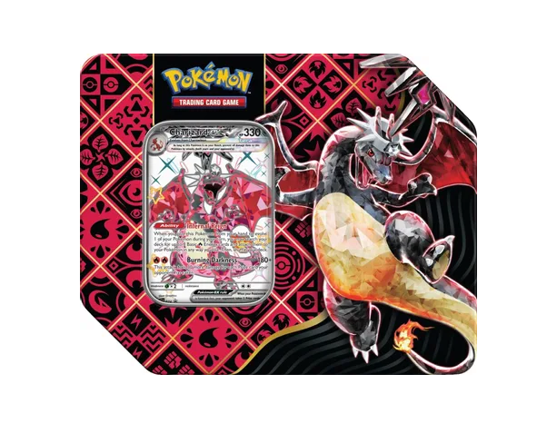 Pokemon TCG: Scarlet & Violet - Paldean Fates Tin - Charizard EX ...